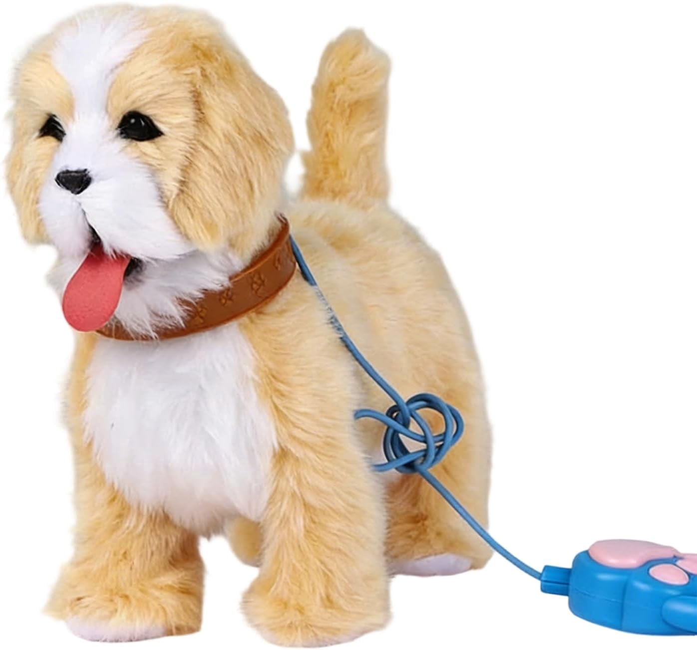JEWLALO Realistic Robot Dog Plushies, Robot Puppy Like a Real Puppy ...