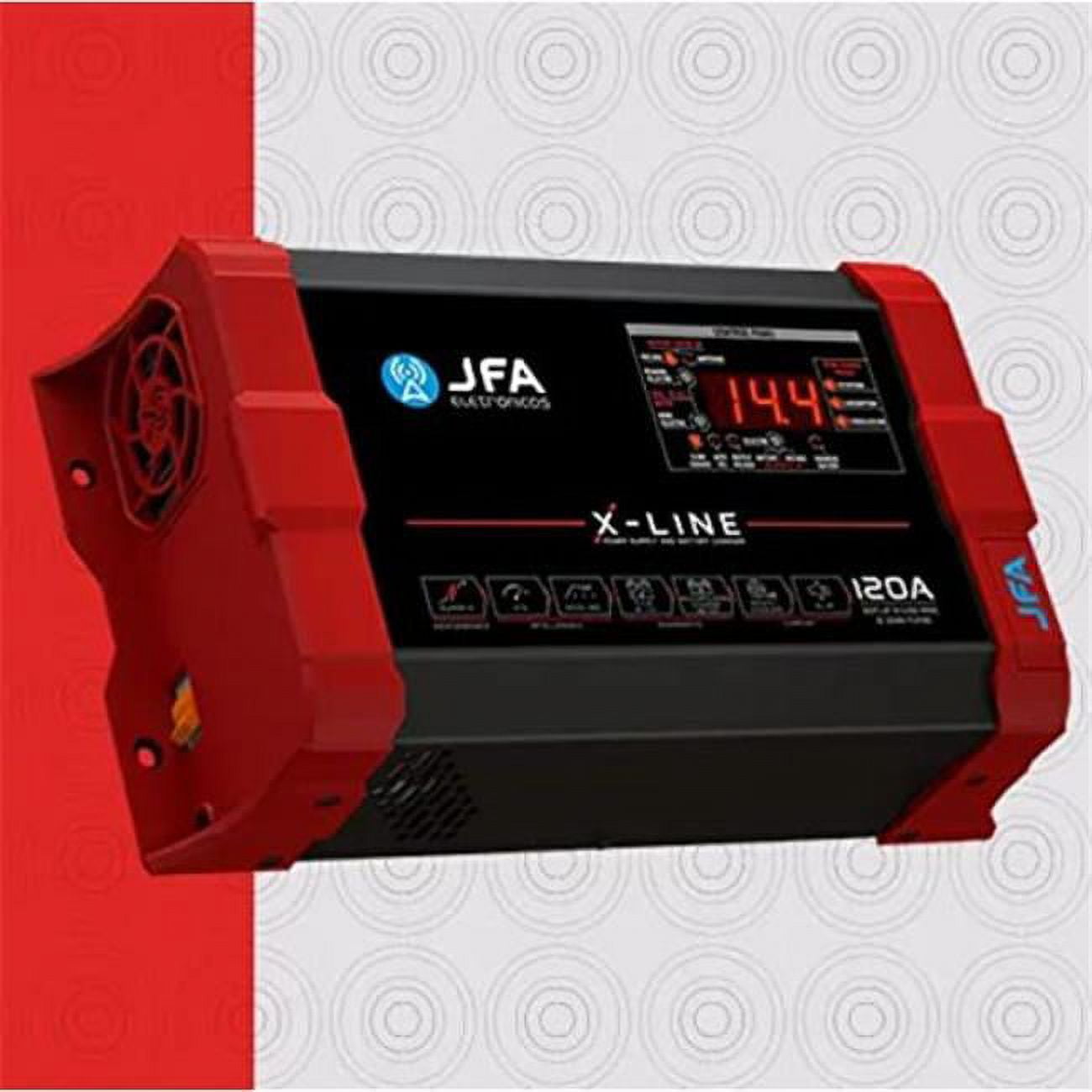 JFA Electronics 120AX 120A X-Line Power Supply & Charger Intelligent Ventilation System with ...