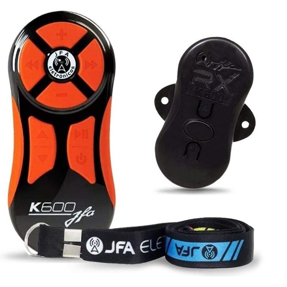 JFA K600BKOR Long Distance Remote Control, Black & Orange - Walmart ...