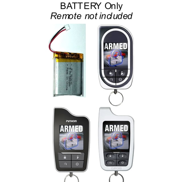 JFC 7941 New Genuine OEM Replacement Battery for Viper Python Clifford ...