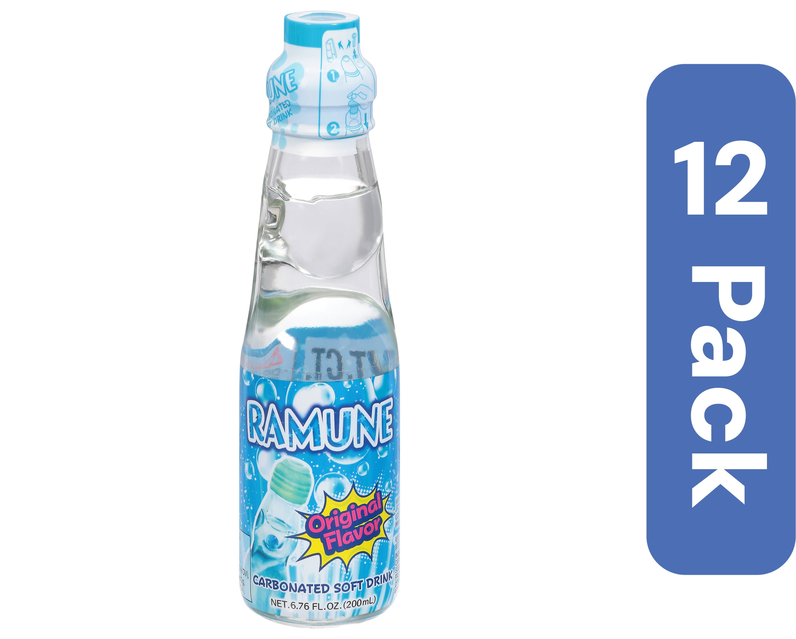 JFC International Soda Ramune Original 6.76 fl oz (Pack Of 12 ...