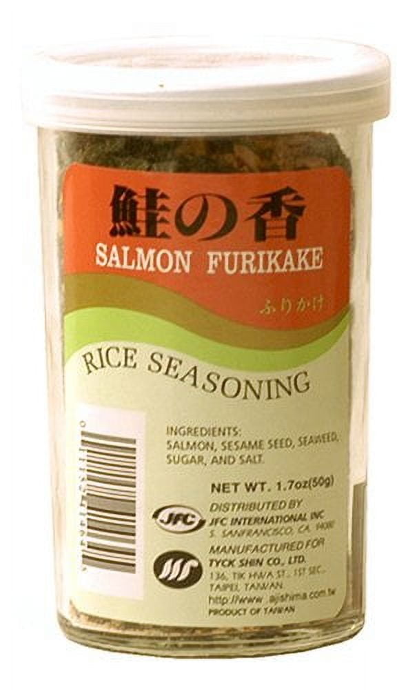 JFC Salmon Furikake Rice Seasoning, 1.7-Ounce Jars (Pack of 4 ...
