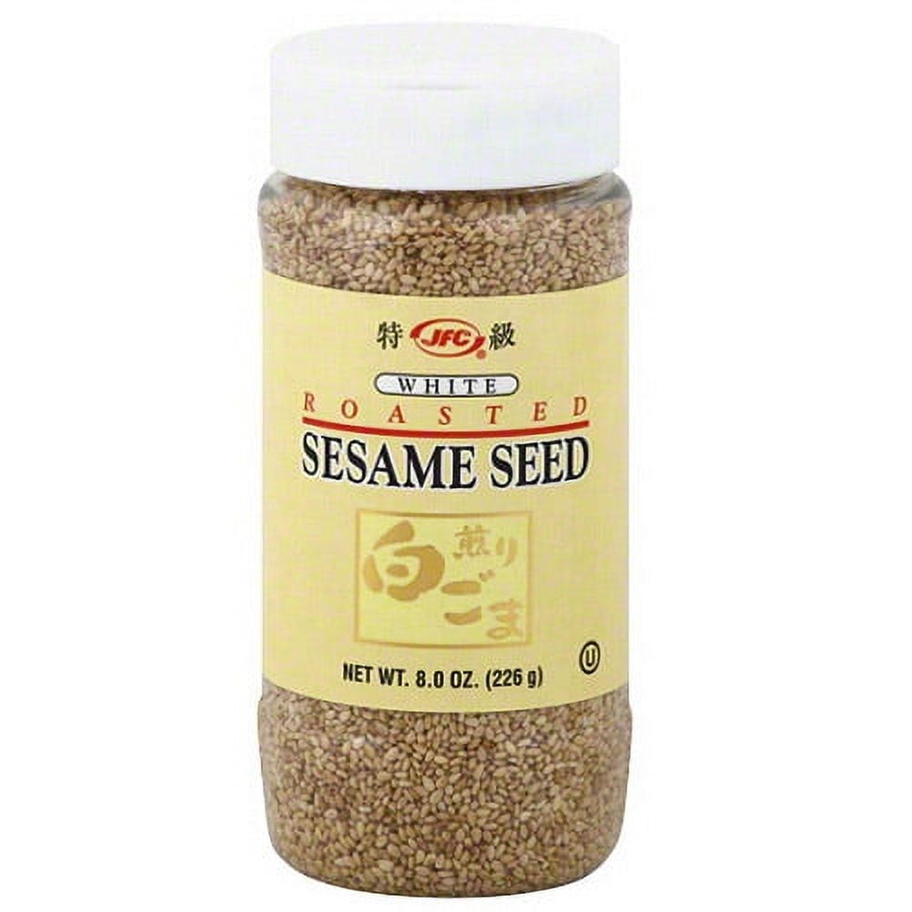 JFC White Roasted Sesame Seed, 8 oz, (Pack of 6) - Walmart.com