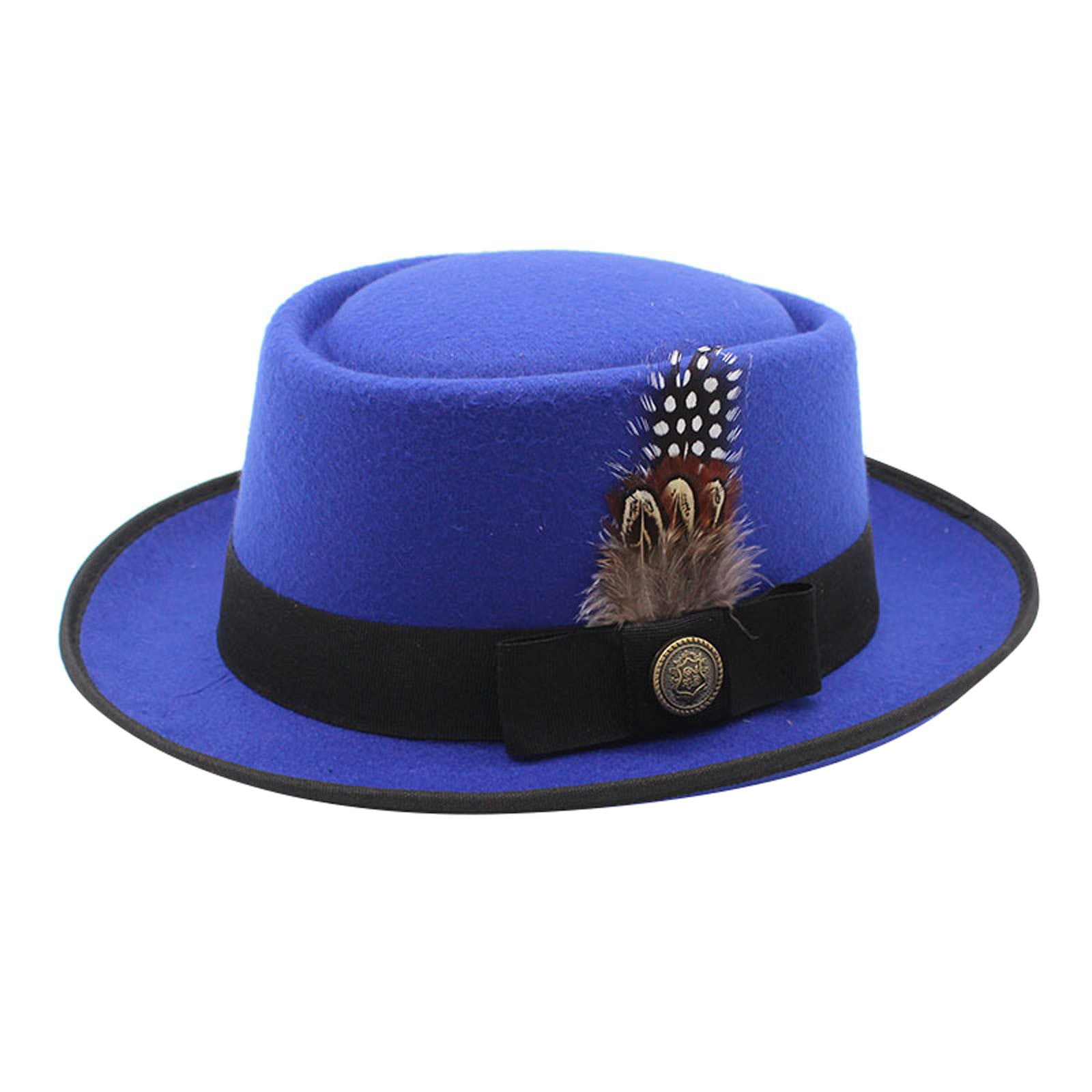 JFGHDG Vintage Bucket Hat,Formal Hats for Women,Fedora Hats for Women ...
