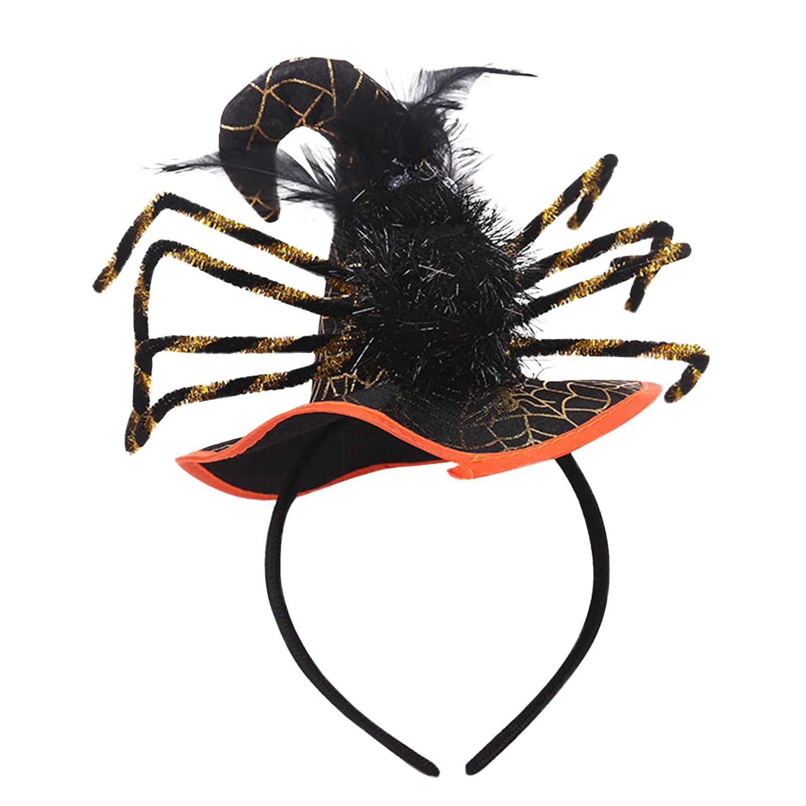 JFGHDG Witch Hat Headband Party Hat Halloween Party Supplies Headbands ...