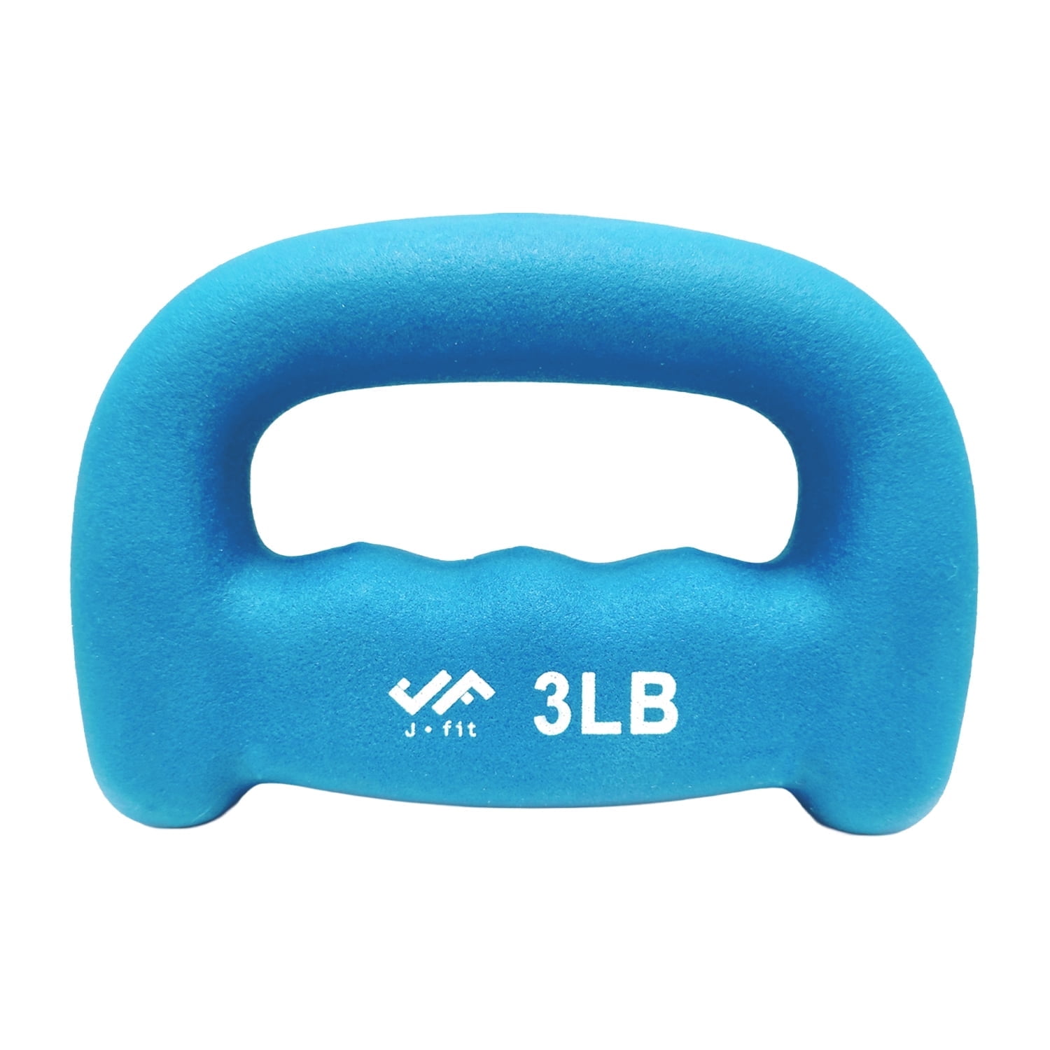 JFIT Neoprene D Grip Dumbbells - Single Weights 1LB-5LB - Premium Non ...