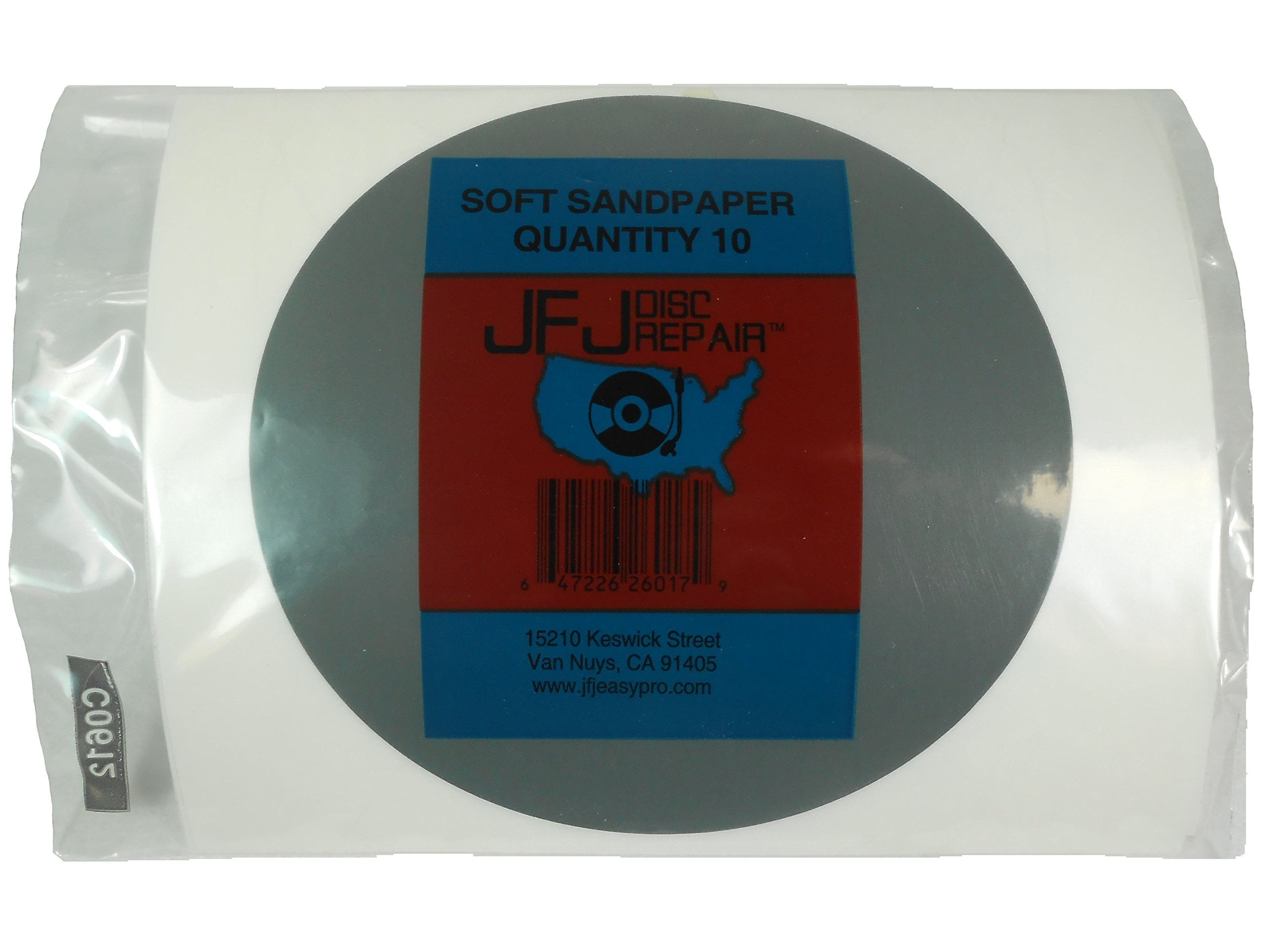 JFJ Disc Repair Soft Sandpaper - Walmart.com