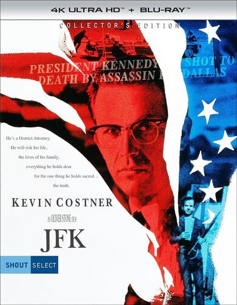 JFK 4-Disc Collector's Edition (4K Ultra HD + Blu-ray), Starring Kevin Costner - Walmart.com