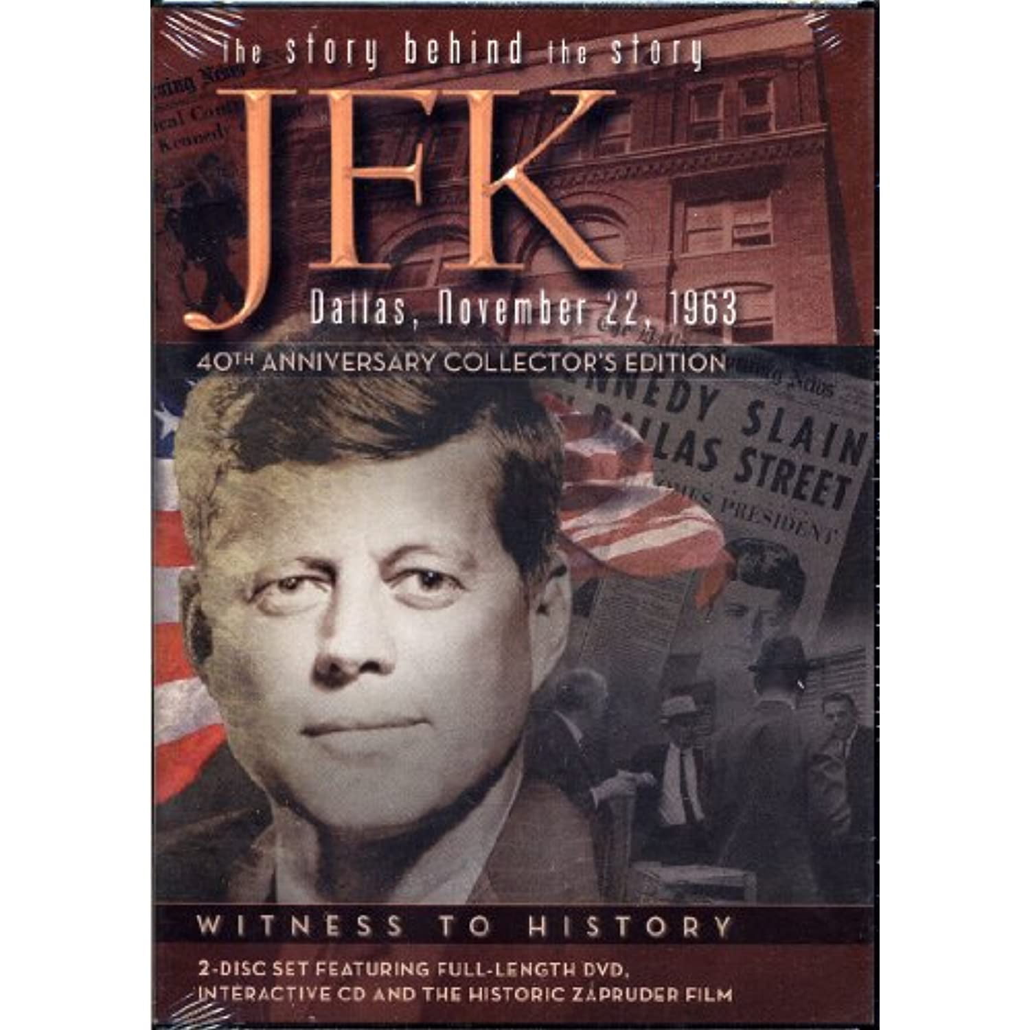 JFK - Dallas November 22 1963: The Story Behind the Story (DVD 2-Disc ...