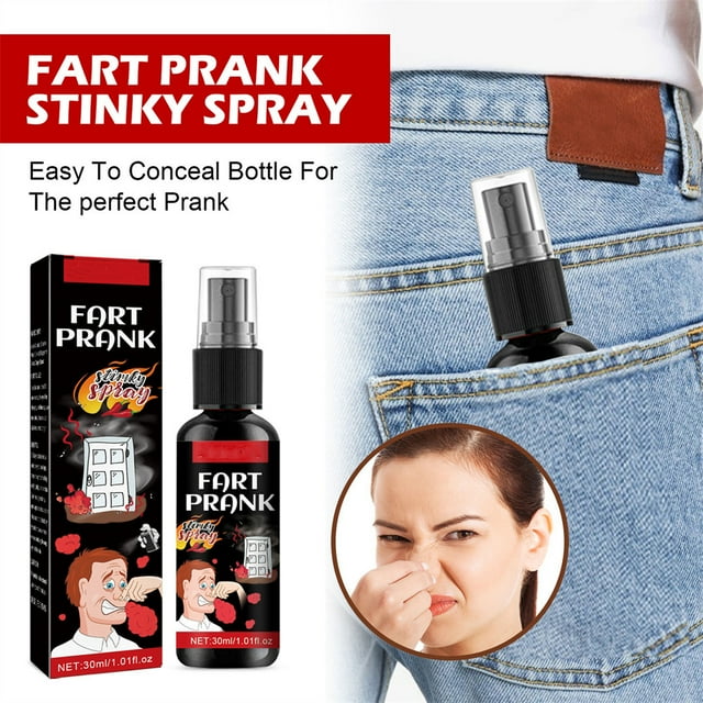 JFY Fart Spray, Farting Prank Smelly Bottle Smell Bombe-Prank Stink ...