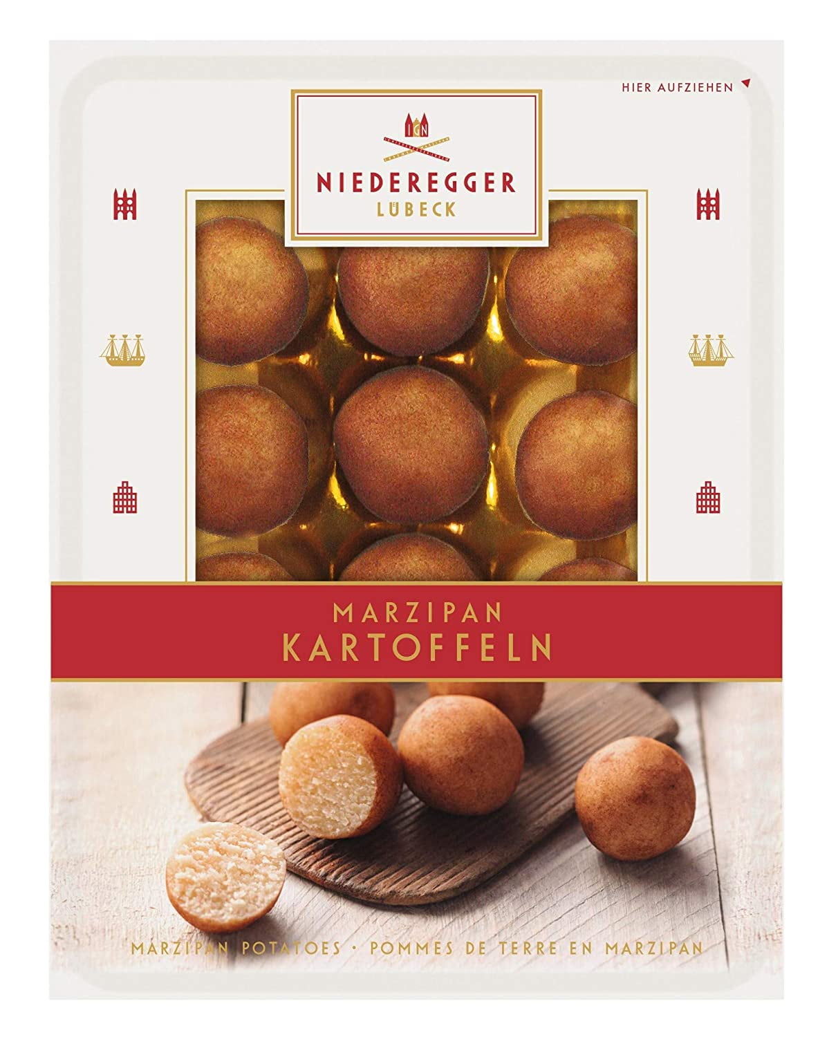 JG Niederegger Niederegger Lubeck Marzipan Potatoes, 3.5 oz - Walmart.com