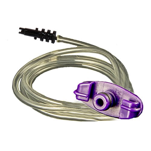 JG3A-XP 3 cc 3 ft. Black Barbed XP-Series Syringe Adapter$$Office ...