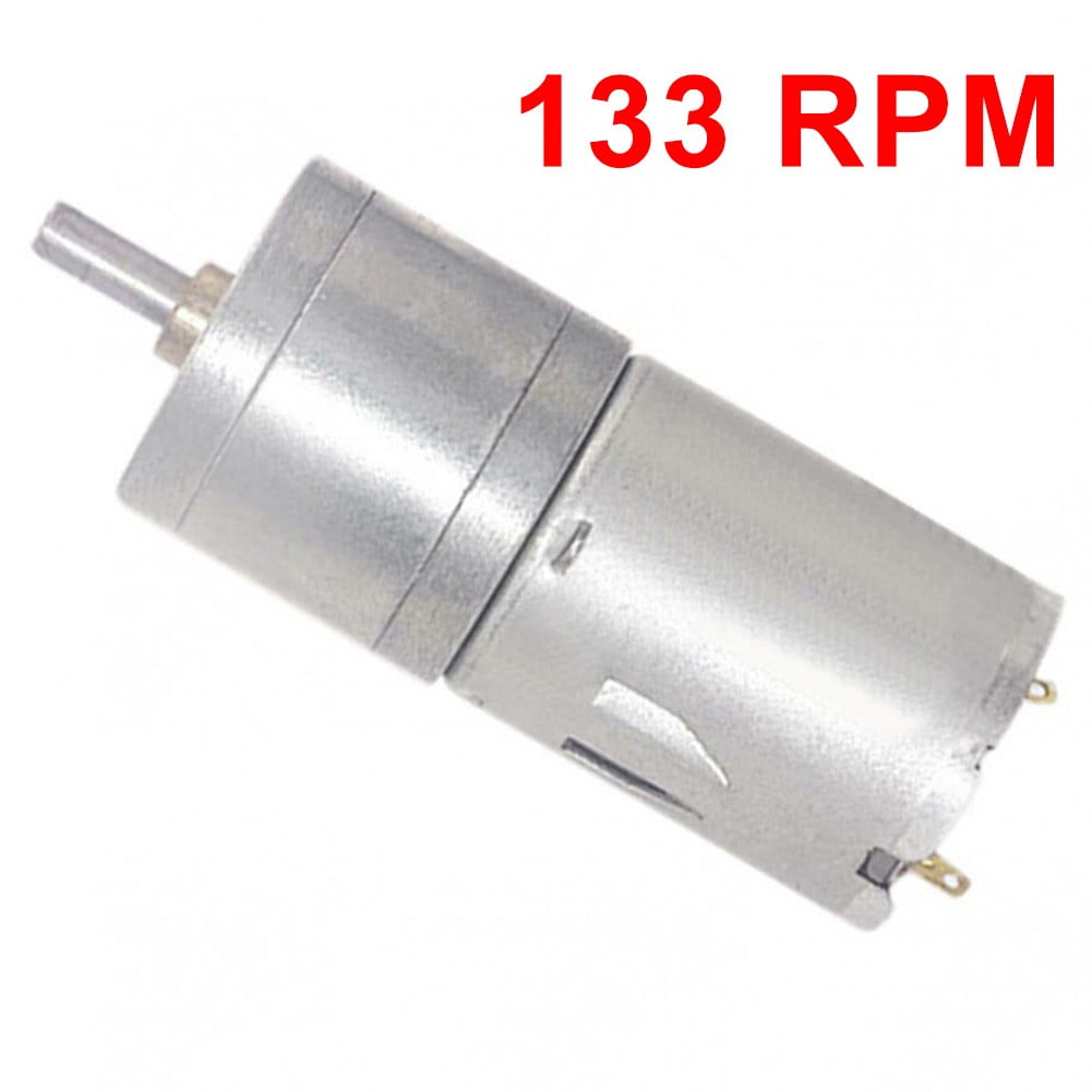 JGA25-370 12V Geared Motor DC Motor Electric Gear Motor High Torque,133 ...