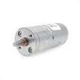 JGA25-370 Geared Motor DC Motor 6V 12V 24V Electric Gear Motor High Torque 5/10/15/30/60/100/150 ...
