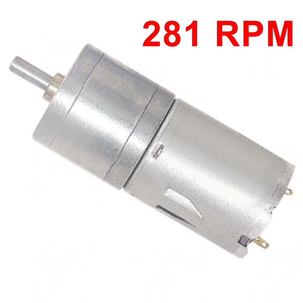 JGA25-370 Geared Motor DC Motor 6V 12V 24V Electric Gear Motor High Torque 5/10/15/30/60/100/150 ...