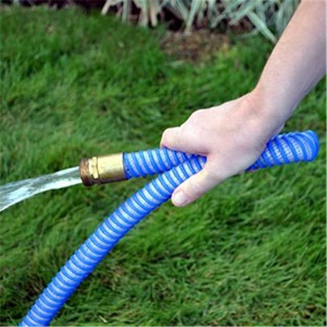 JGB TUFF GUARD Perfect Water Garden Hose, 50FT-Blue, Kink Free, Crush ...