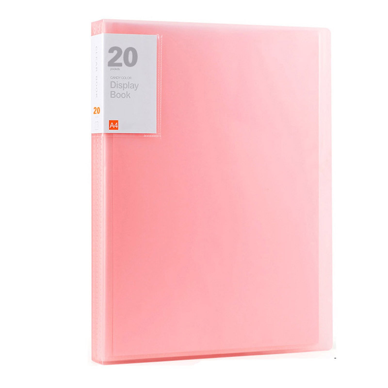JGDAJHUS Expandable File Clear Book Display Book Presentation With ...