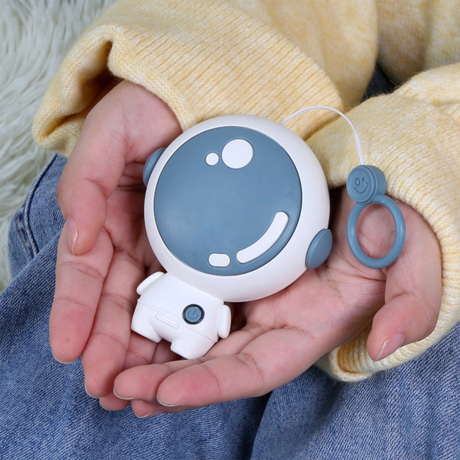 JGF844 Astronaut Warm Hand Treasure USB Charging Two Speed Adjustment ...