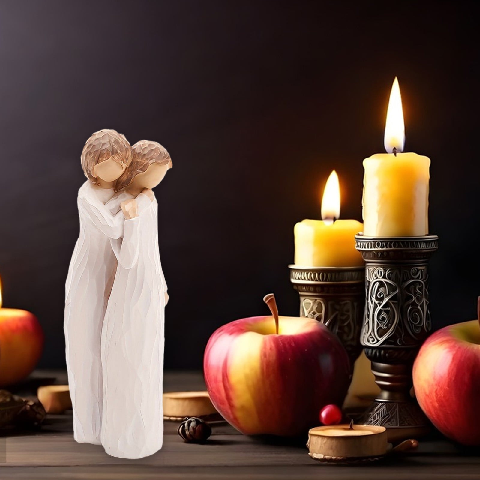 JGF844 Family Figurines Father Mother And Son Daughter Statues Give Mom ...