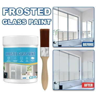 WQQZJJ Frosted Glass Effect Spray Paint for Interior Windows, Mirrors ...