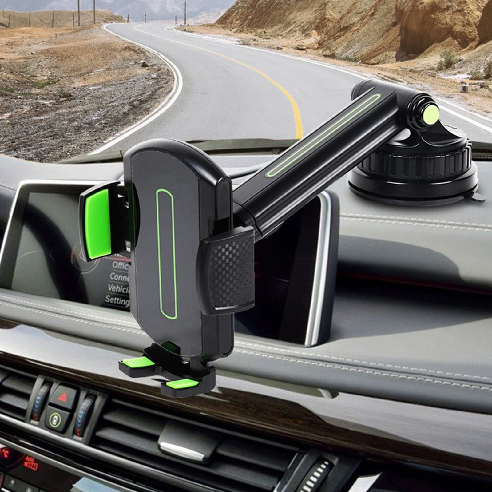 JGF844 Phone Mount For Center Console Cell Phone Car Hands Phone Mount ...