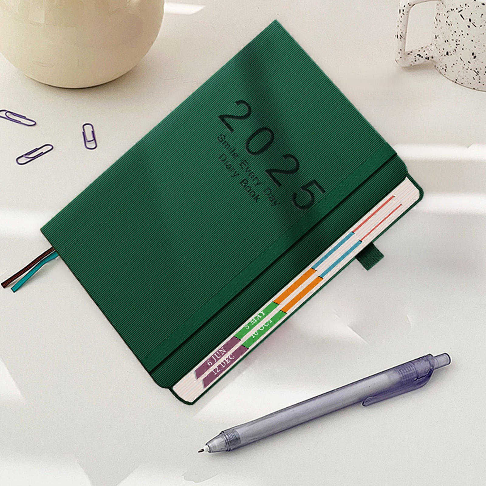 JGF844 Planner Book 2025 New Daily Planner Time Management Efficiency ...