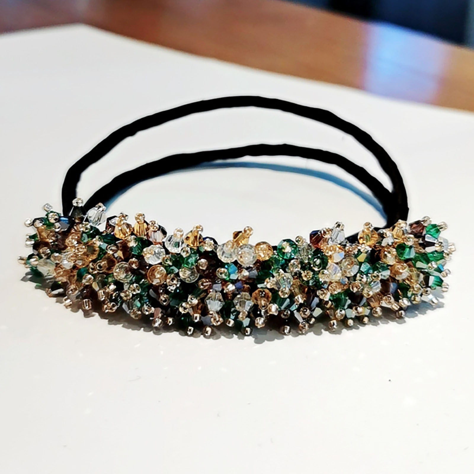 JGF844 Tied Half Tied Half Bal Head Lazy Hairpin Flower Bud Head Coil ...