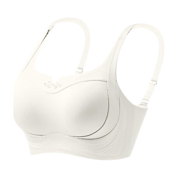 JGGSPWM Wireless Bras for Women No Underwire Supportive Bra Seamless ...