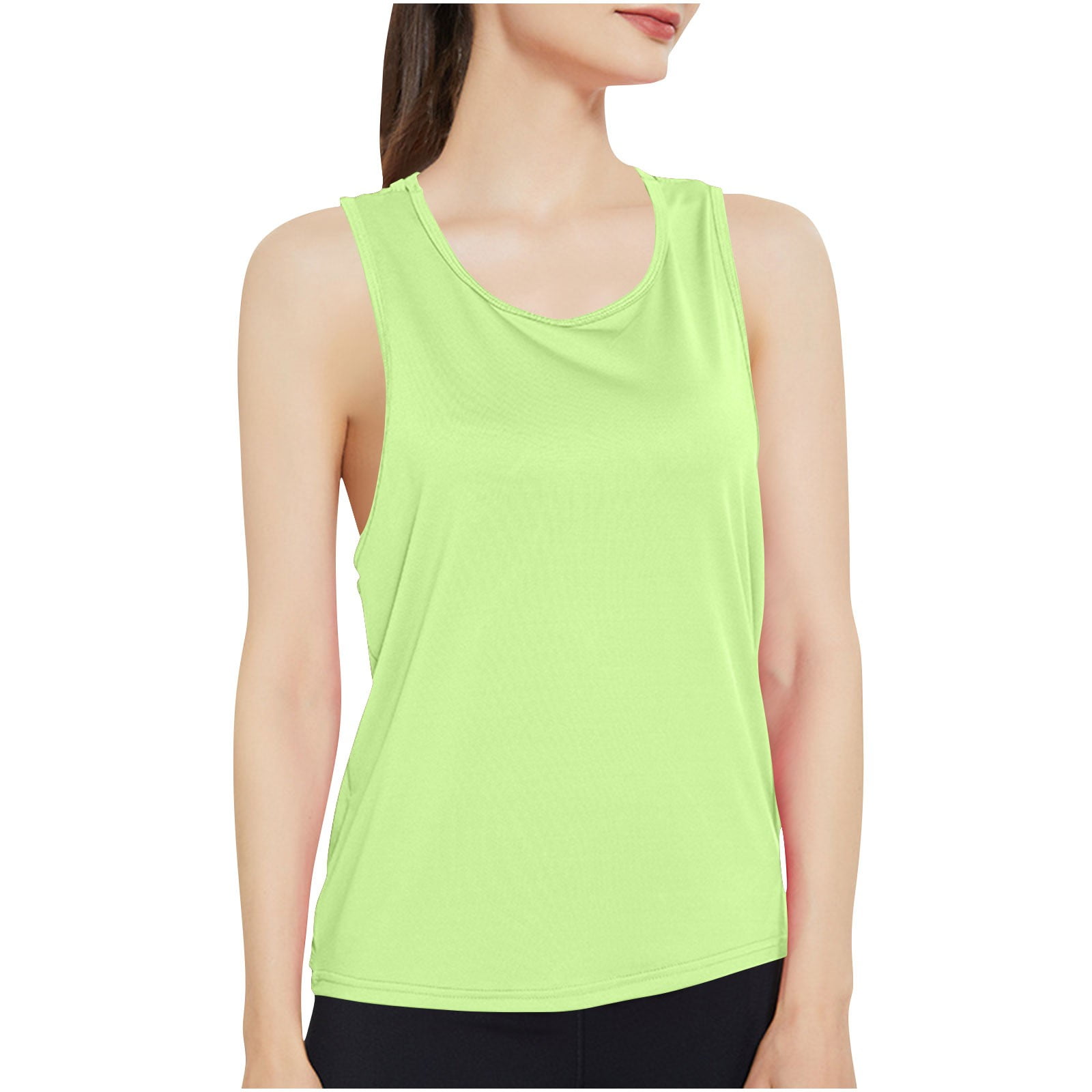 JGGSPWM Women's Lightweight Sleeveless Workout Tank Tops Athletic ...