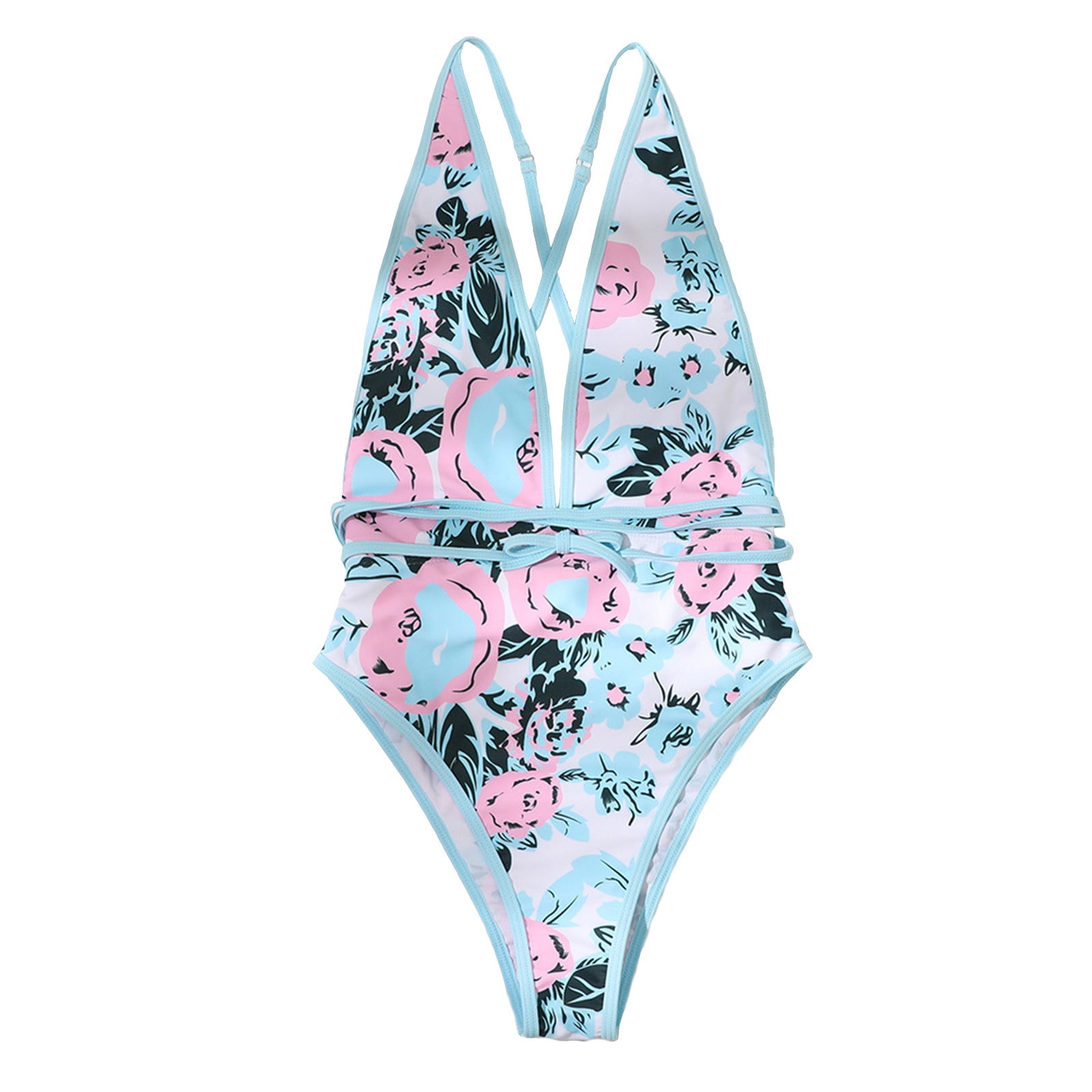 JGGSPWM Womens One Piece Swimsuit Elegant Inspired Vintage Monokinis ...