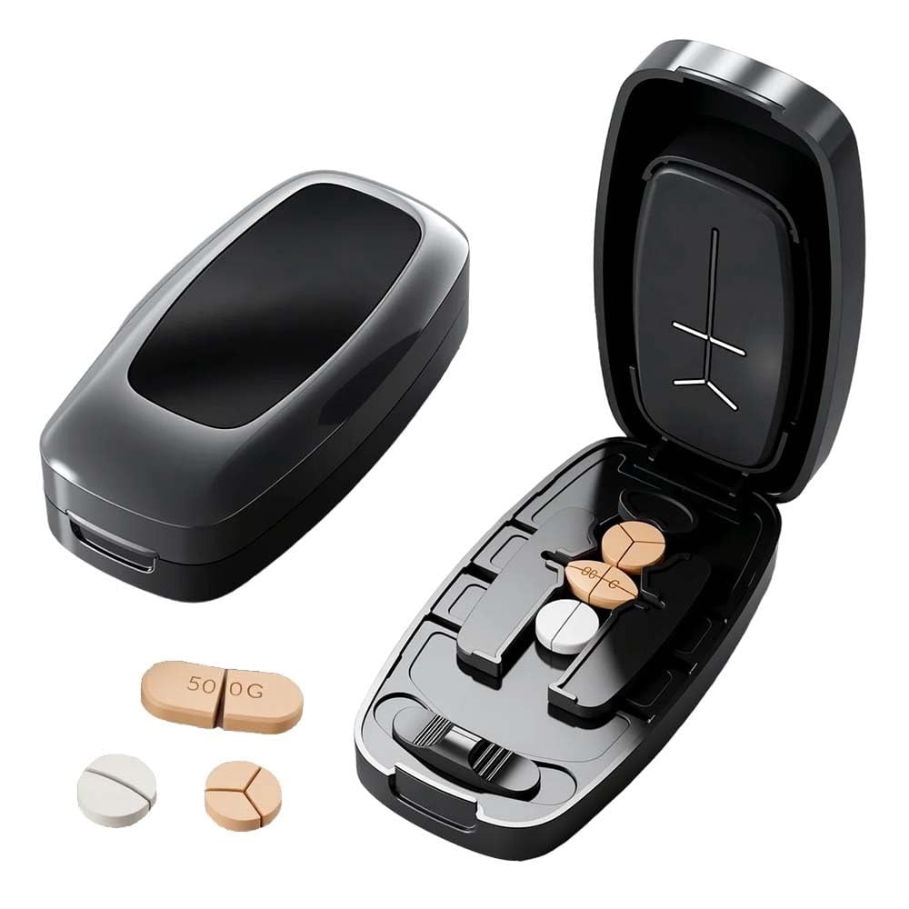 JGJJUGN Adjustable Pill Cutter and Splitter for Accurate Dosing - Multi ...