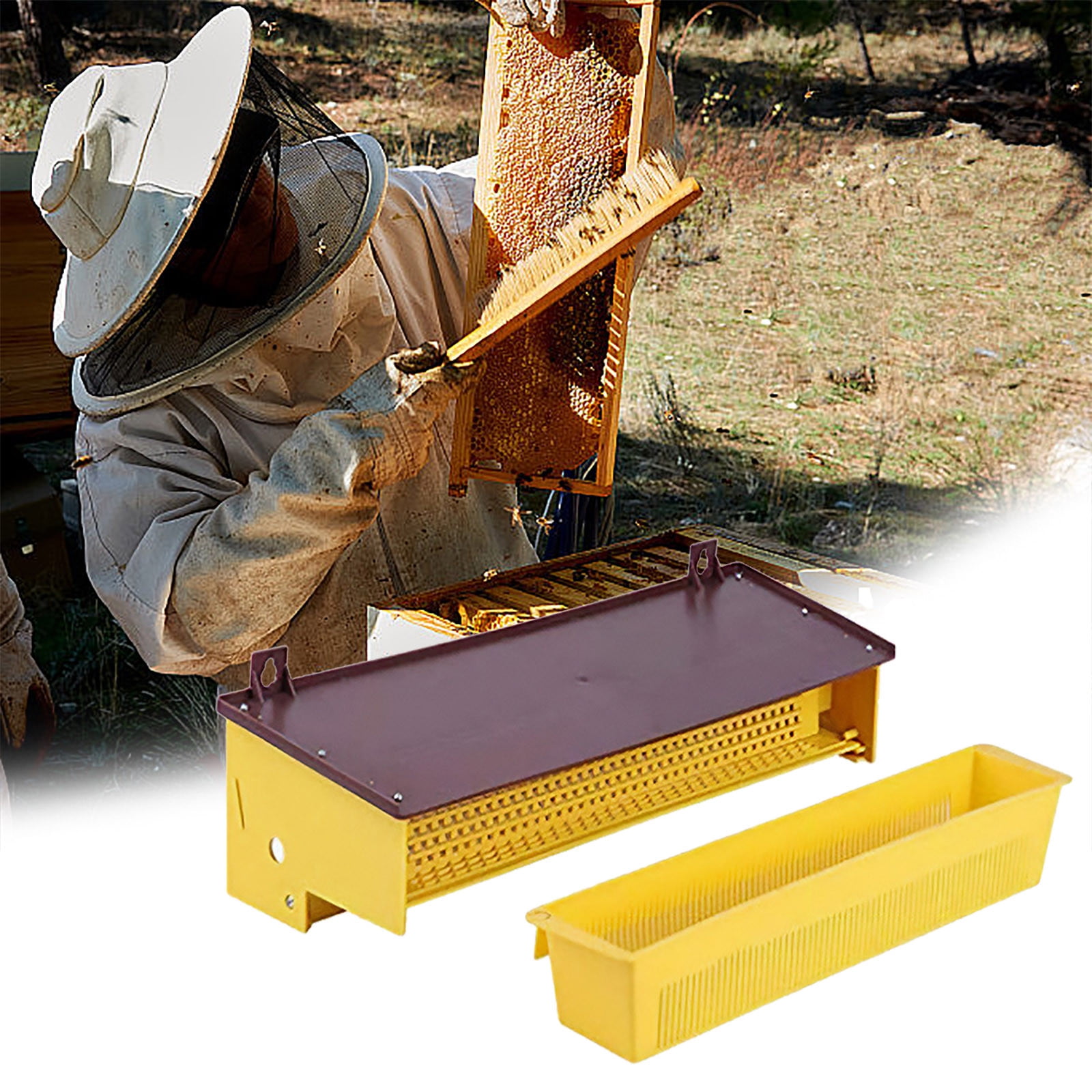 JGJJUGN Bee Pollen Detachable Bee Deduster Tool, Multi-Functional ...