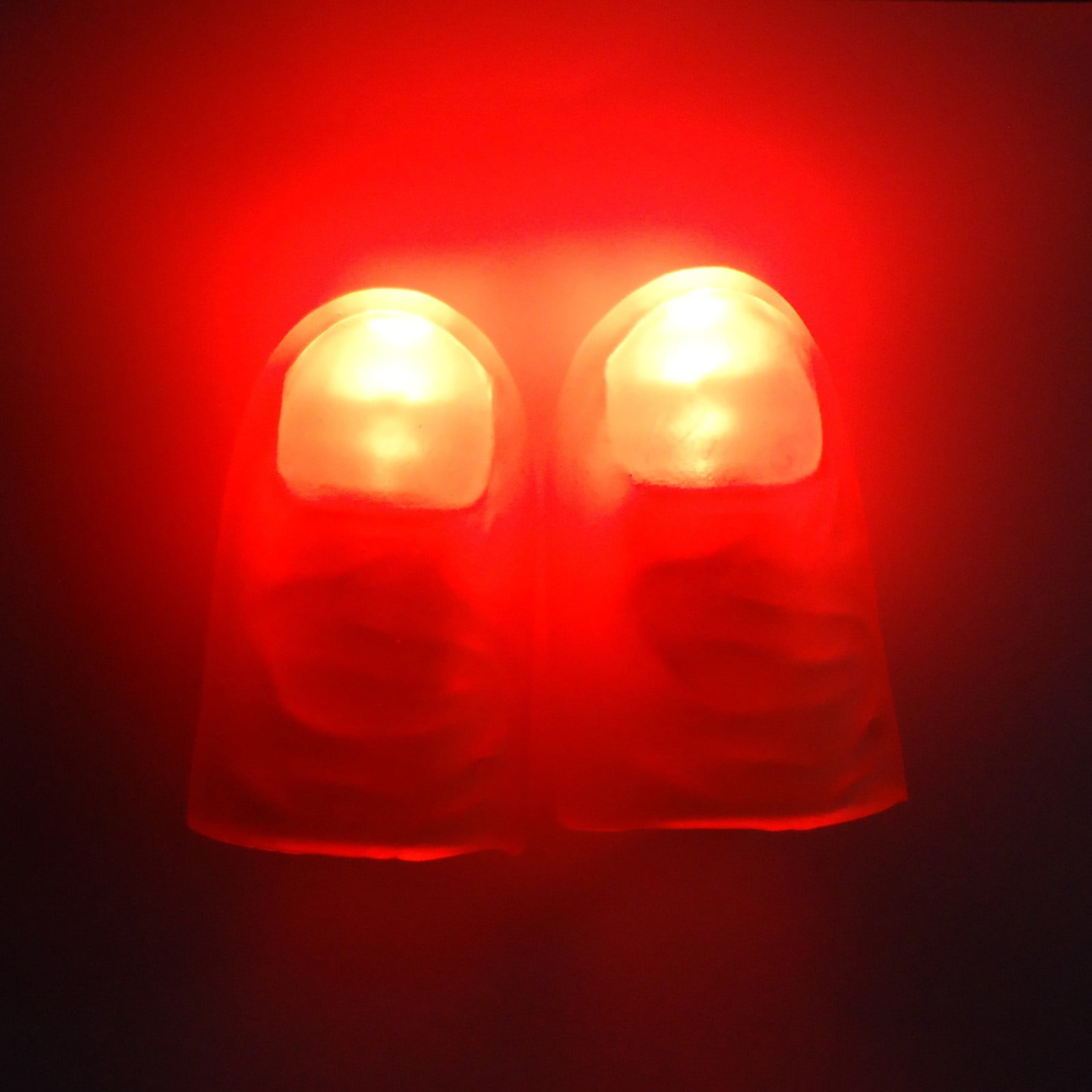 JGJJUGN Kids' LED Light Up Rings or Glow In The Dark Neon Ring Bumpy ...