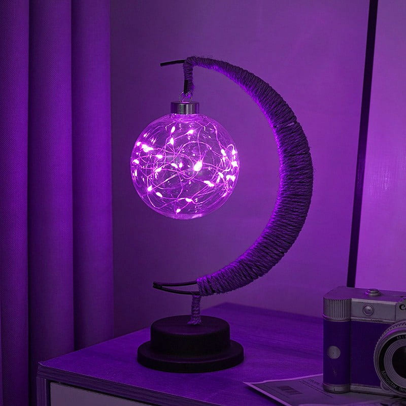 JGJJUGN Magical Lunar LED Night Light with Unique Crescent Design ...