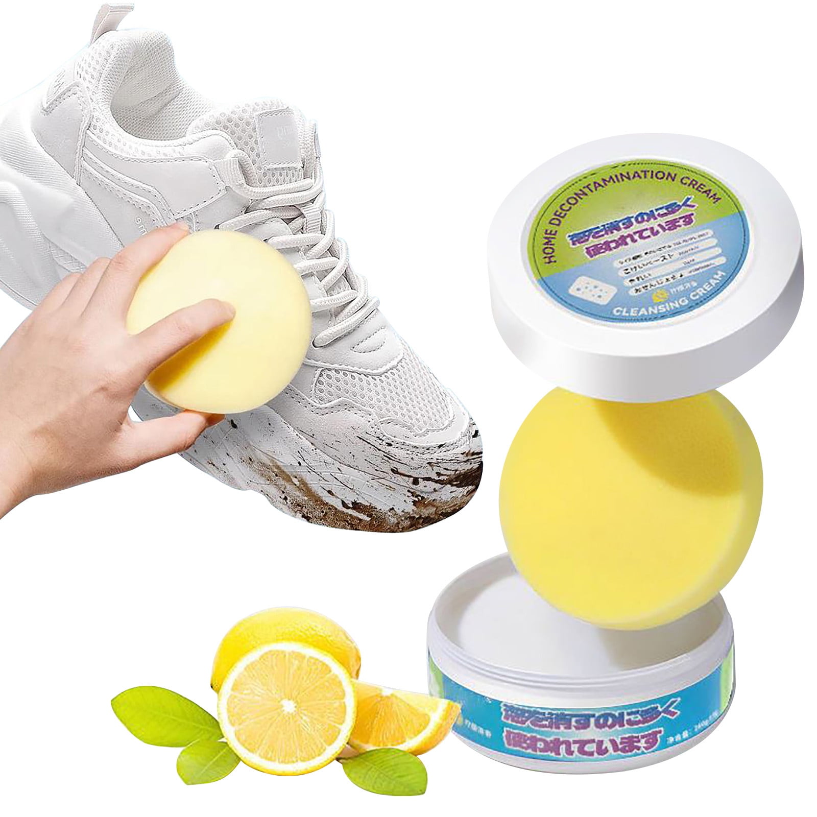 JGJJUGN Multifunctional Shoe Cleaning Cream 260g, Effective ...