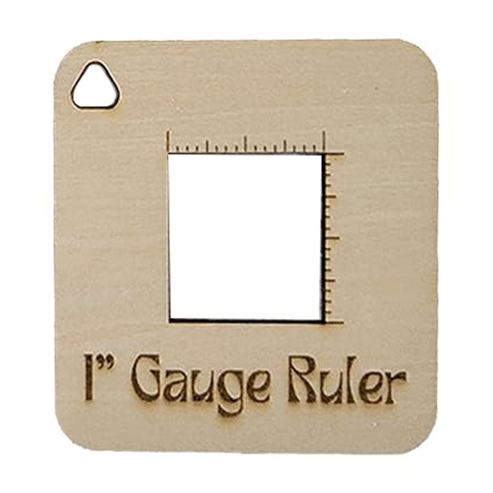 JGJJUGN Multifunctional Wooden Ruler Keychain for Knitting and Weaving ...