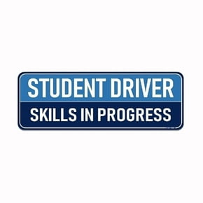 Student Driver Magnets