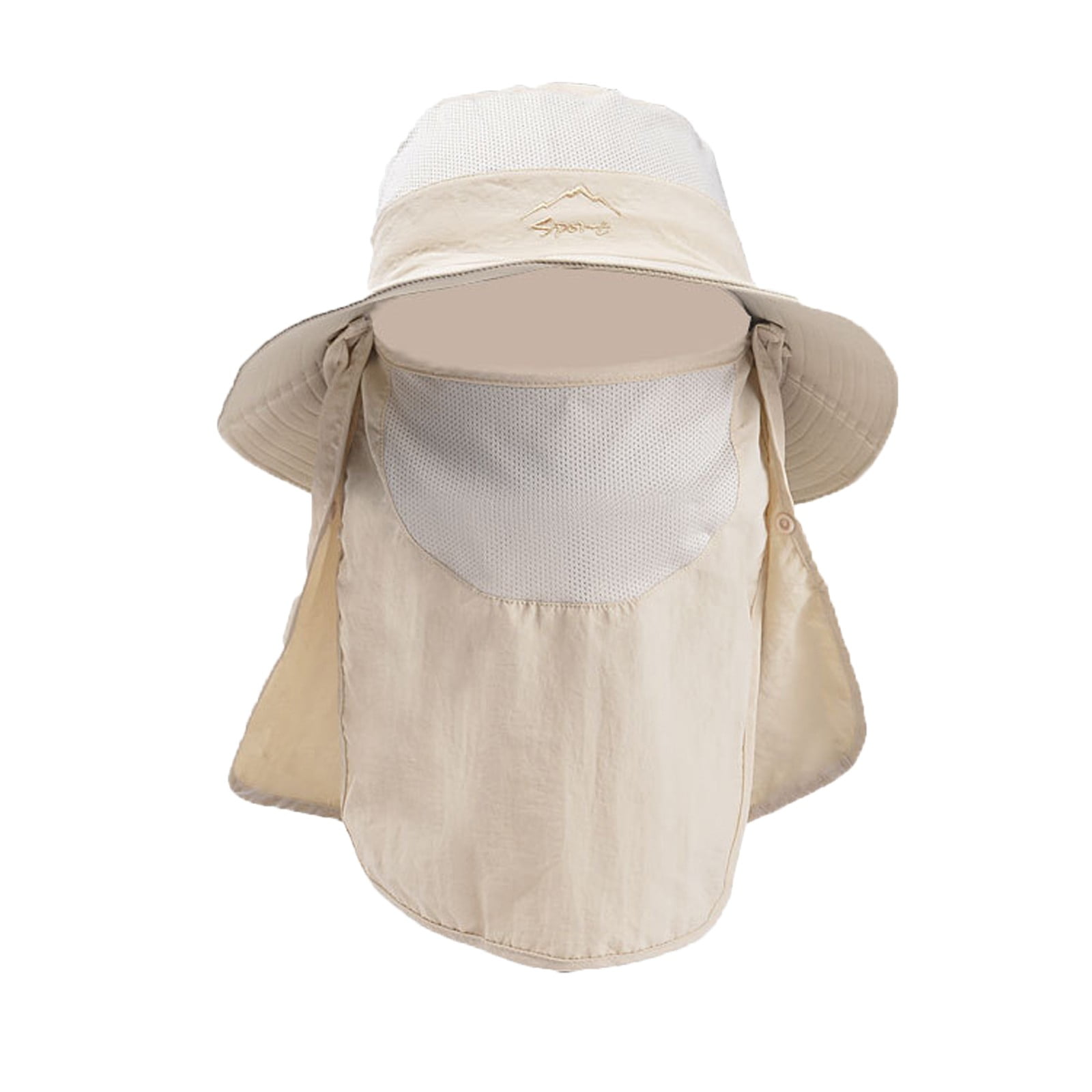 JGNGSHN Outdoor Sun Hats UPF 50+ UV Protection Cap with Neck Flap Face ...