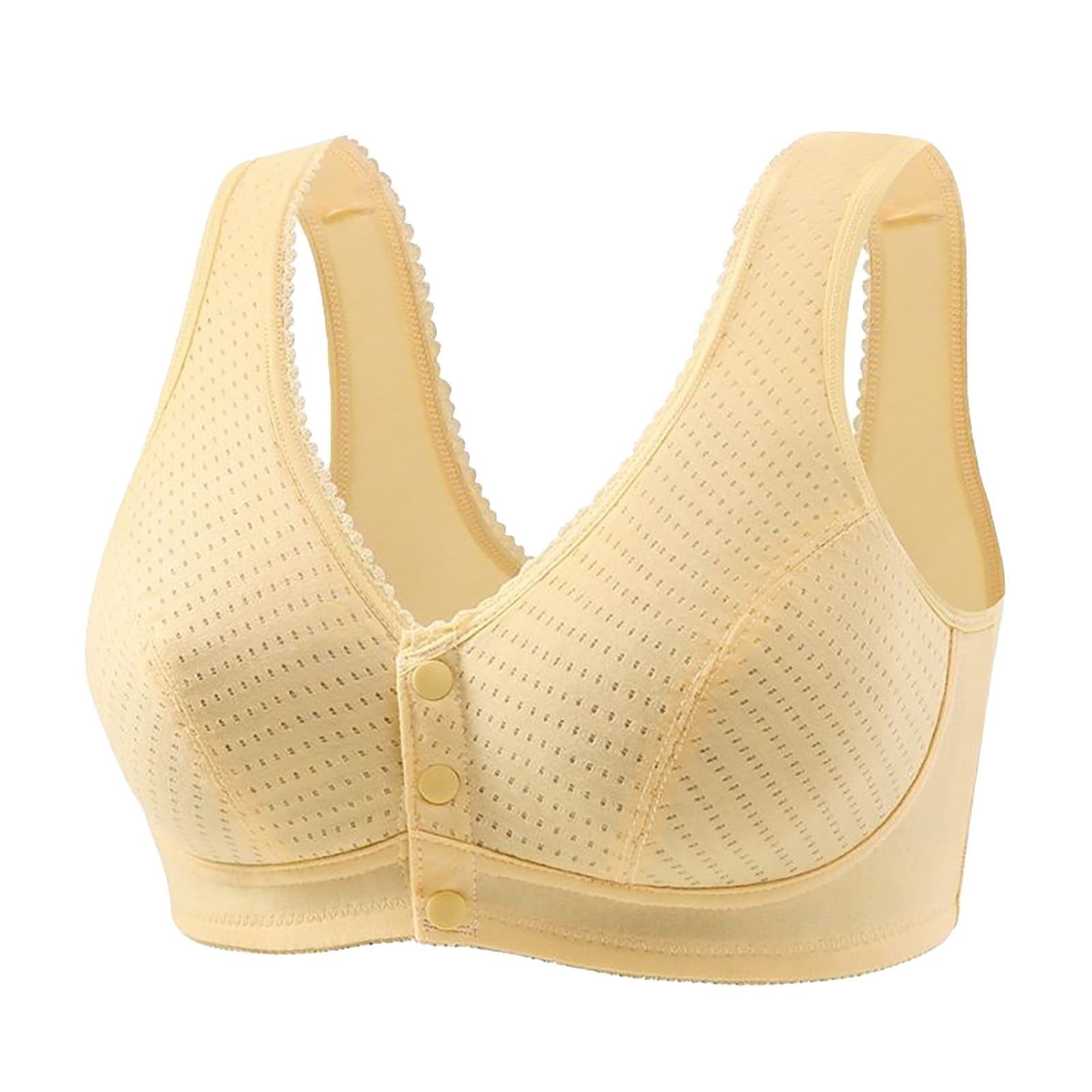 JGQJGAK Front Closure Daisy Bras for Women, Thin Breathable Comfortable ...
