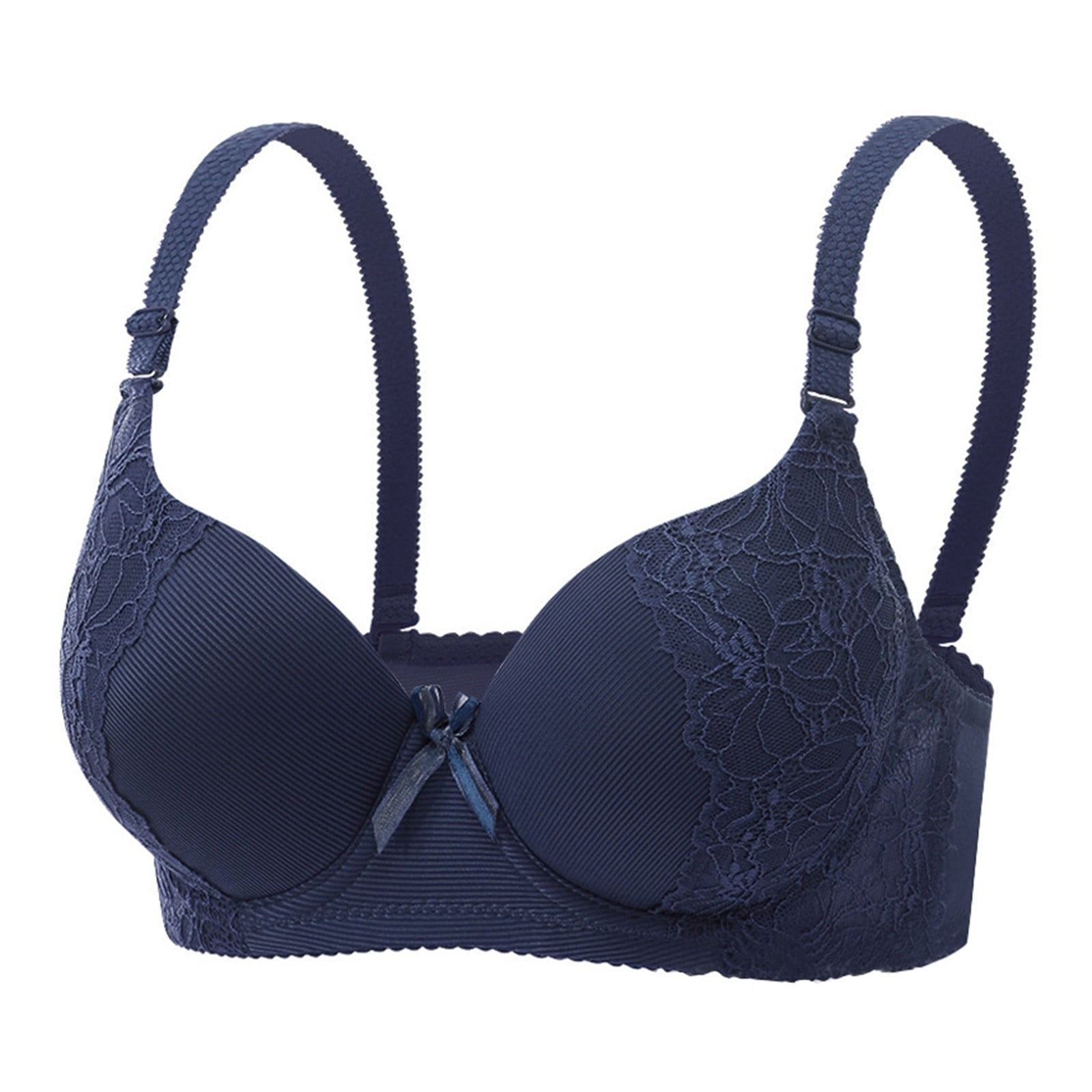 JGQJGAK Push Up Bra, Plus Size Full Coverage Thin Bra With Rims And ...