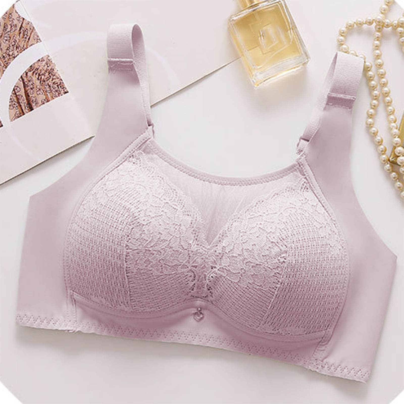 JGQJGAK Supportive Sports Bras for Women, Strapless Bra, Large Size ...