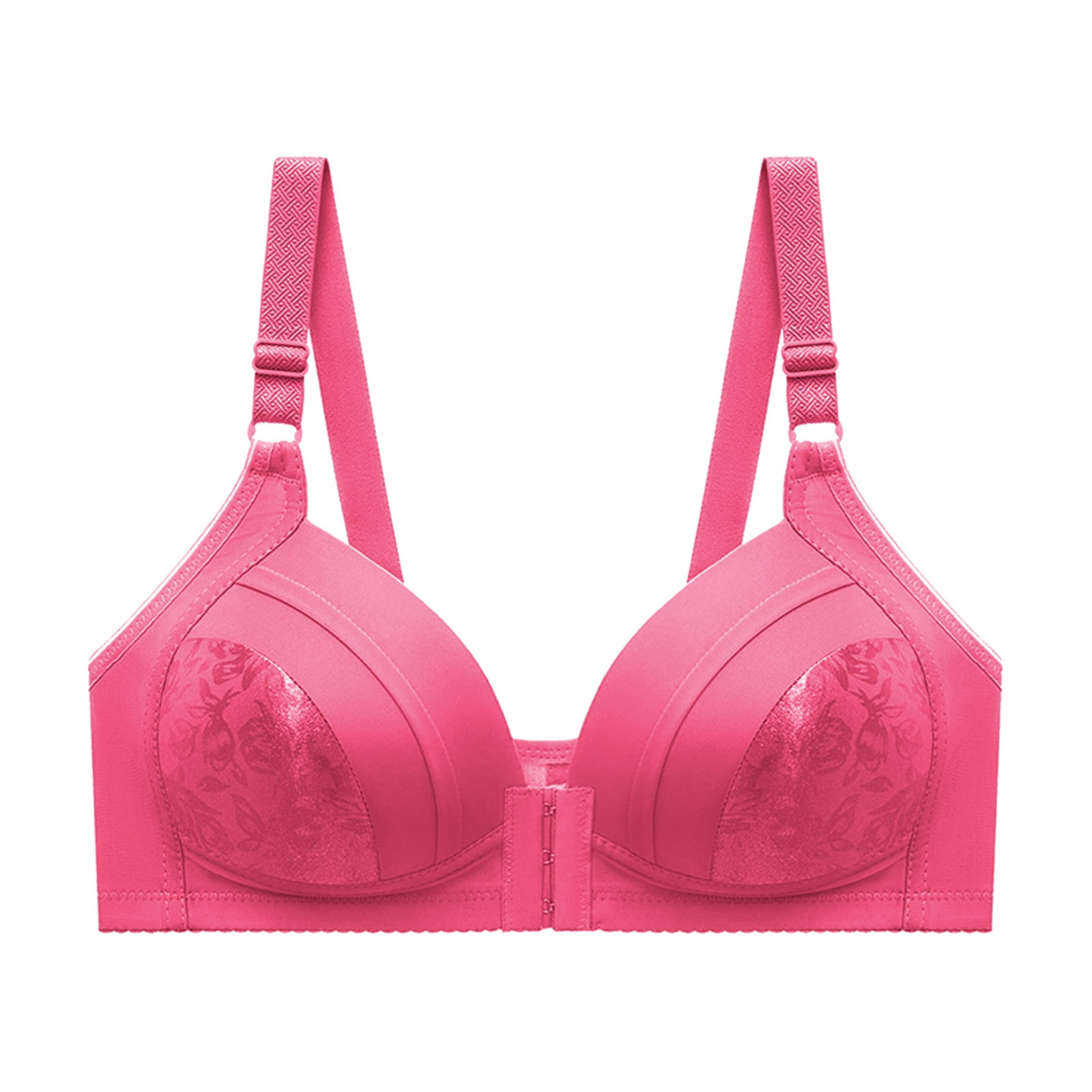 JGTDBPO Front Buckle Bra For Women Plus Size Push Up Nursing Sleep Bras For Breastfeeding ...