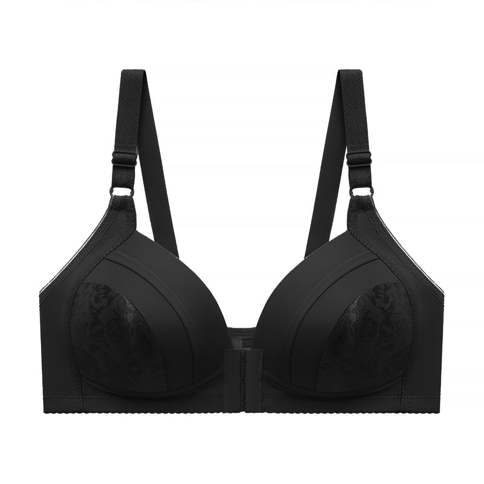JGTDBPO Front Buckle Bra For Women Plus Size Push Up Nursing Sleep Bras ...