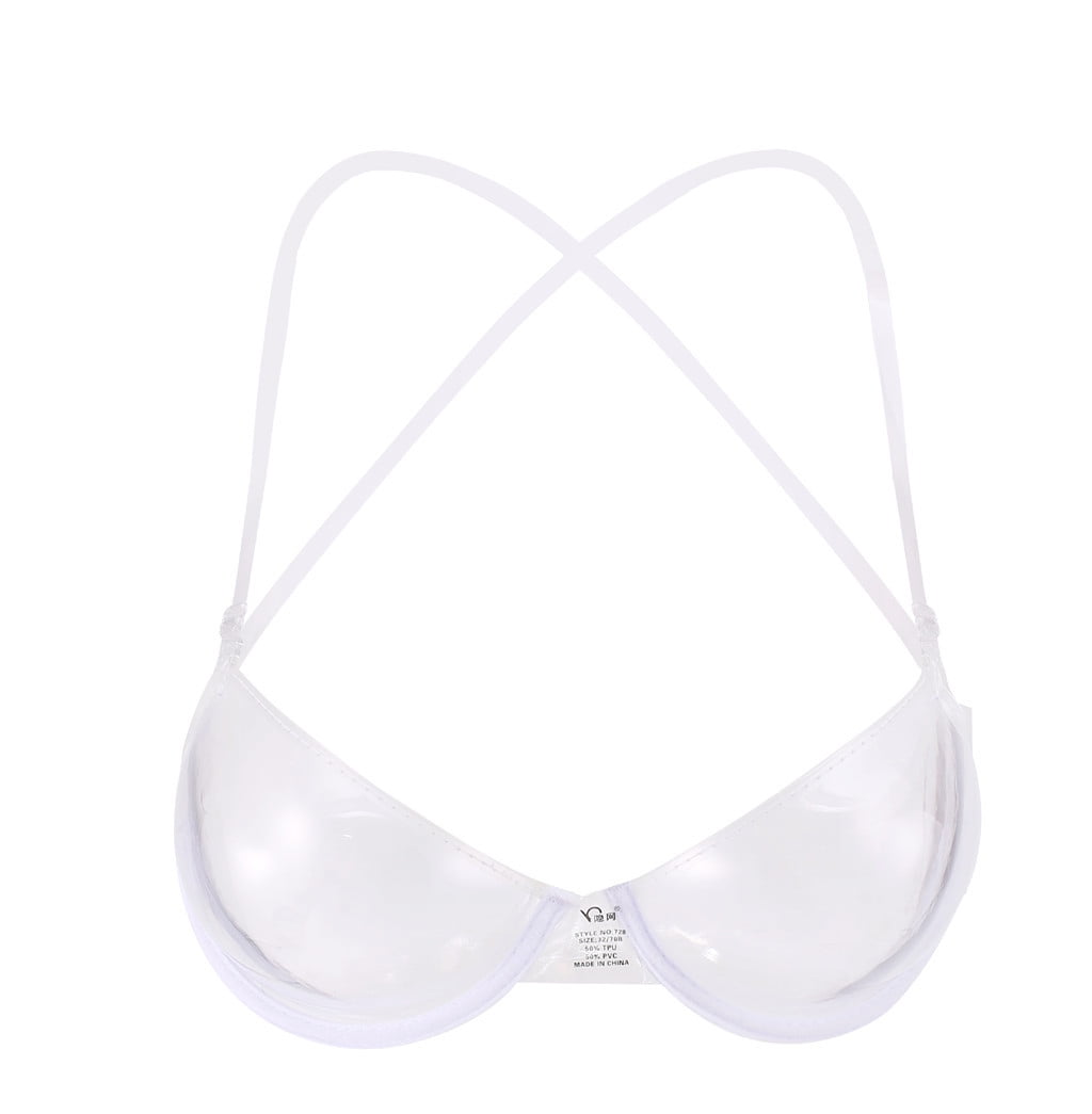 JGTDBPO Invisible Bras For Women Transparent Clear Bra Strap Plastic ...