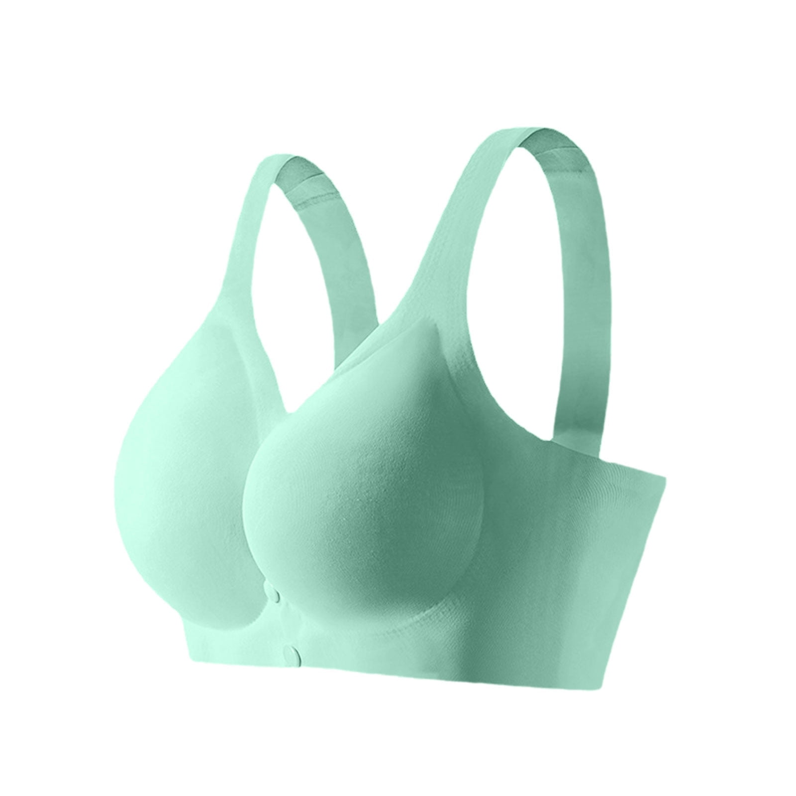 JGTDBPO Nursing Bras for Breastfeeding Front Closure Plus Size Seamless ...