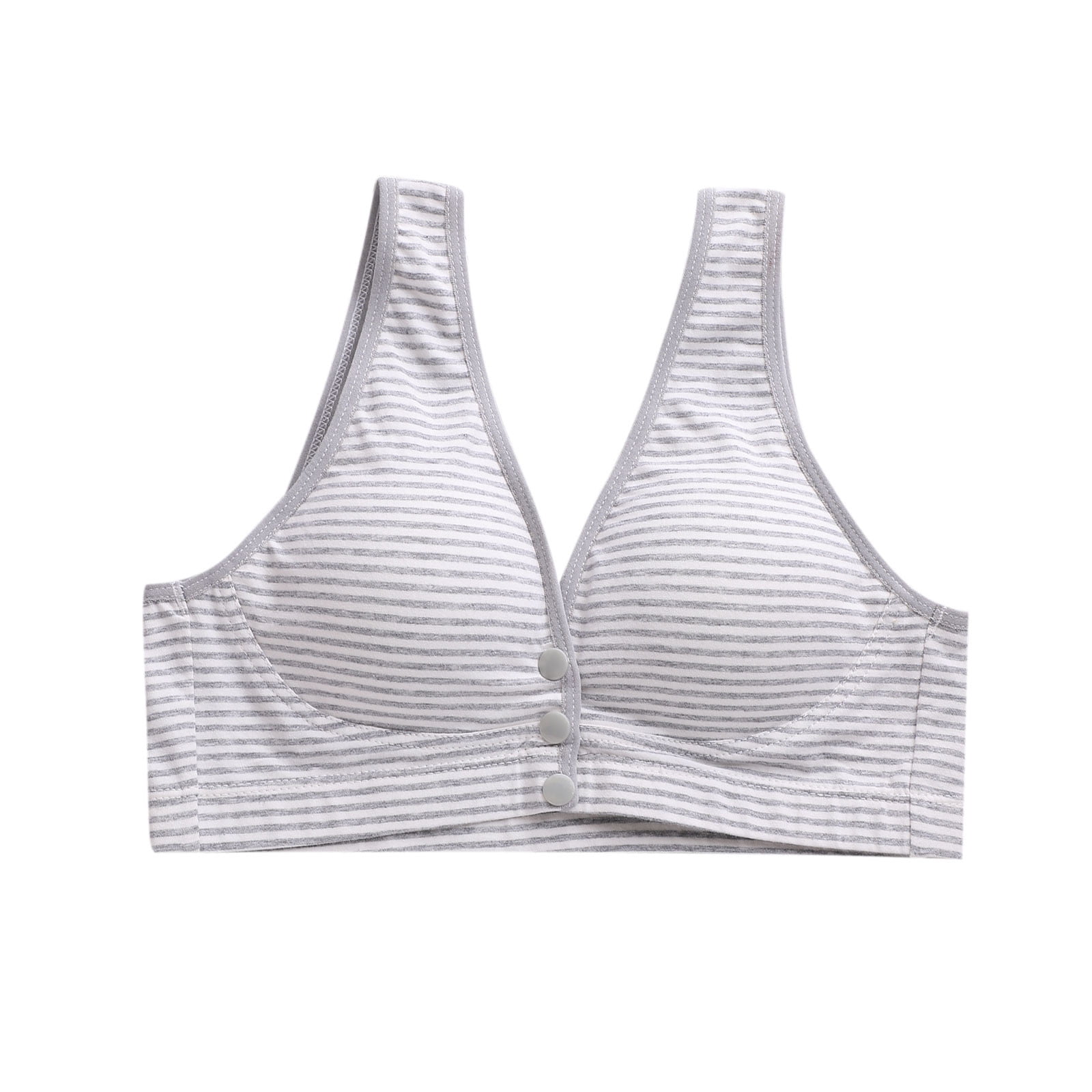 JGTDBPO Nursing Bras for Breastfeeding Front Closure Plus Size Seamless ...