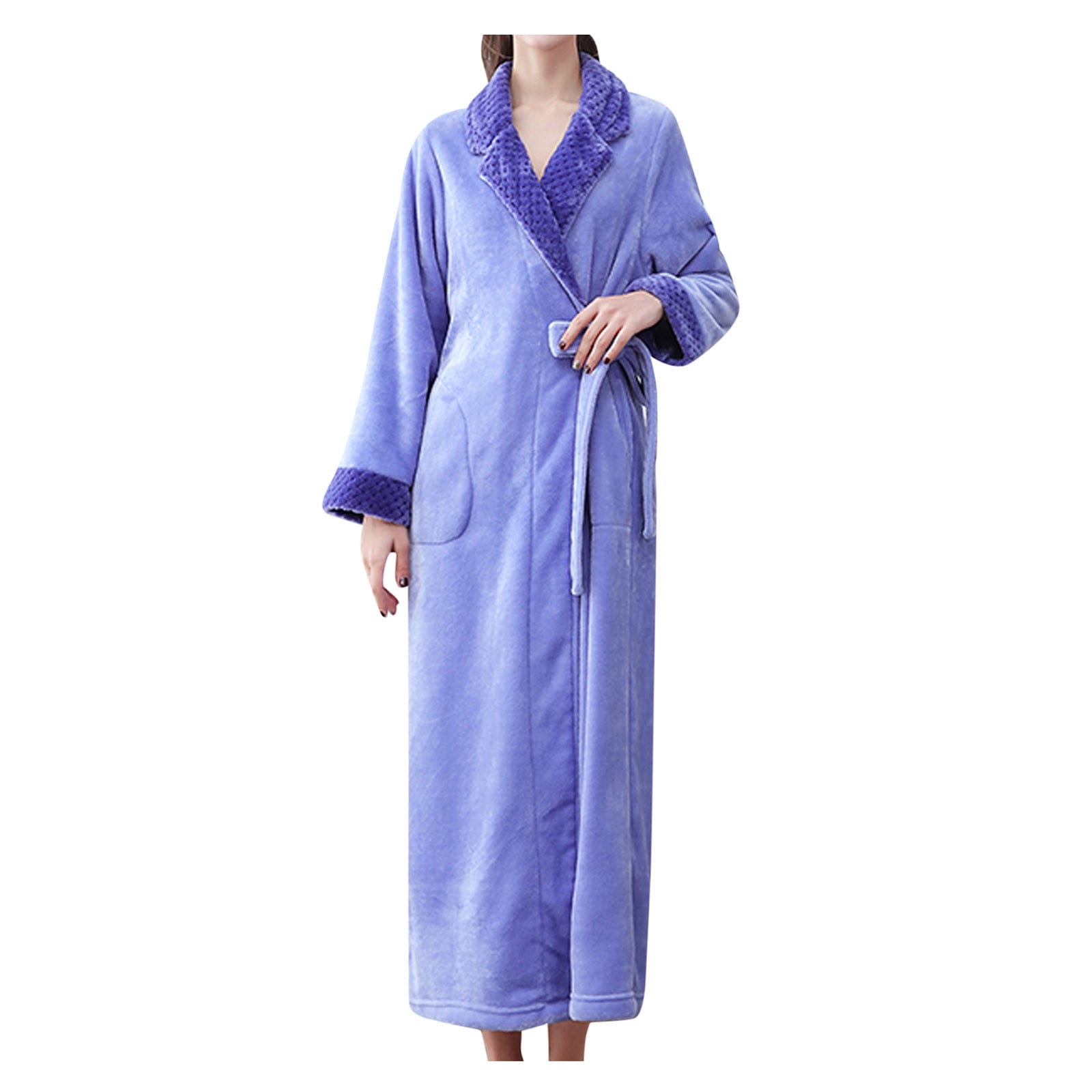 JGTDBPO Robes For Women Classic Unisex Premium Cotton Night Gown ...