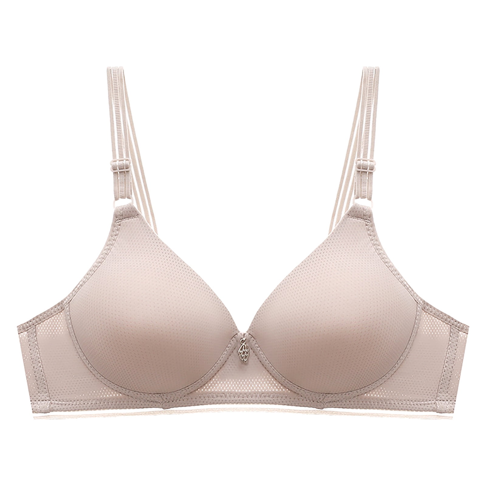 JGTDBPO Wirefree Bras For Women Soft Push Up Seamless Comfort Bra With ...