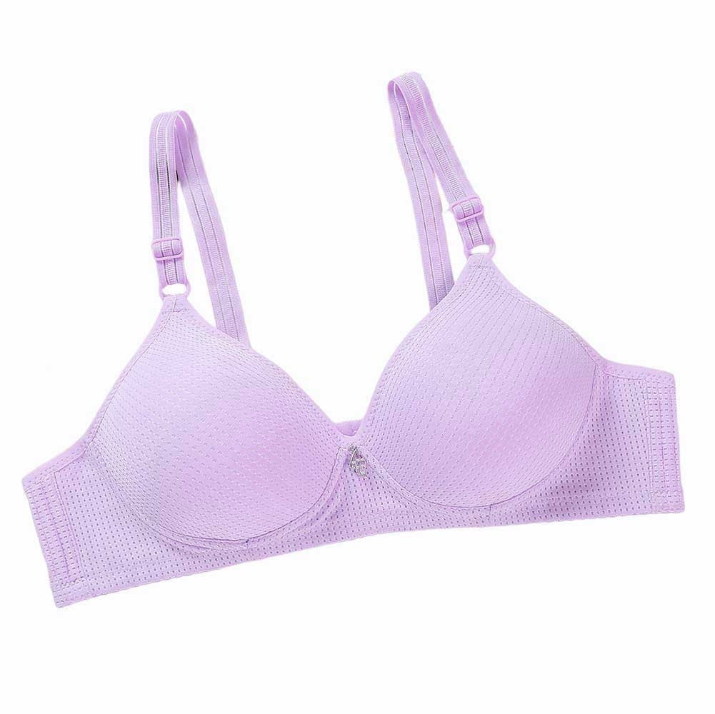 JGTDBPO Wirefree Bras For Women Soft Push Up Seamless Comfort Bra With ...