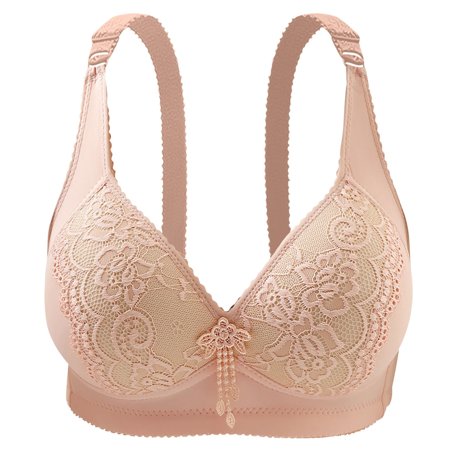 JGTDBPO Wireless Bras For Women Seamless Underwear Gathered Together ...